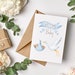 Printable Stork Baby Shower Greeting Card, Digital Baby Shower Card ...