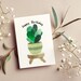 Printable Boho House Plant Digital Happy Birthday Card, 5x7 Digital ...