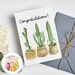 Printable Boho Cactus Digital Congratulations Card, Digital Printable ...
