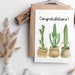 Printable Boho Cactus Digital Congratulations Card, Digital Printable ...