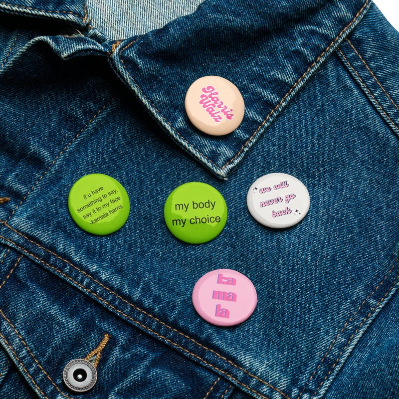 Liberal Buttons - Etsy