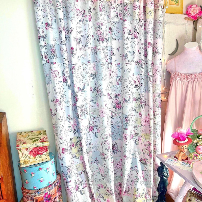 Shabby Chic Curtains - Etsy