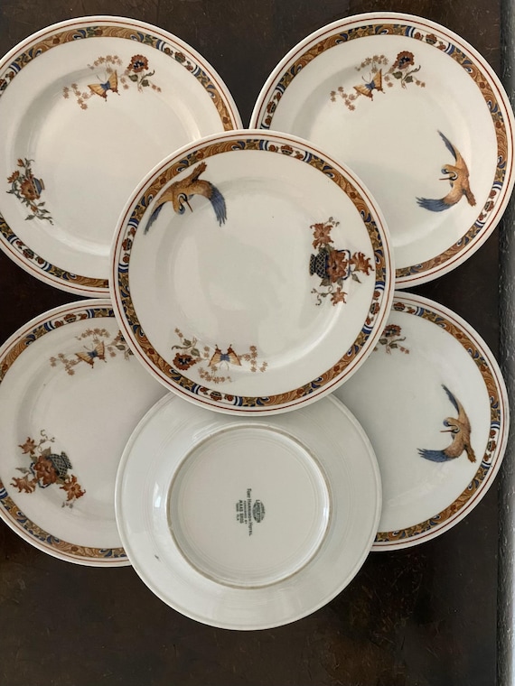 Art Deco Dessert Plates