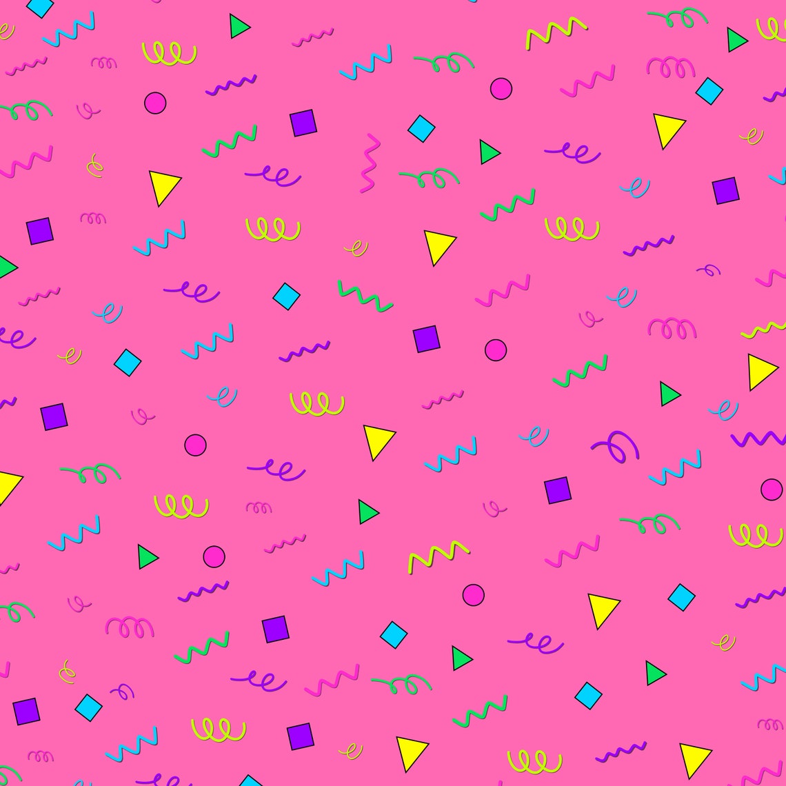 Hot Pink 90s Background | 90s Aesthetic | 90s Style | 90s Patterns ...