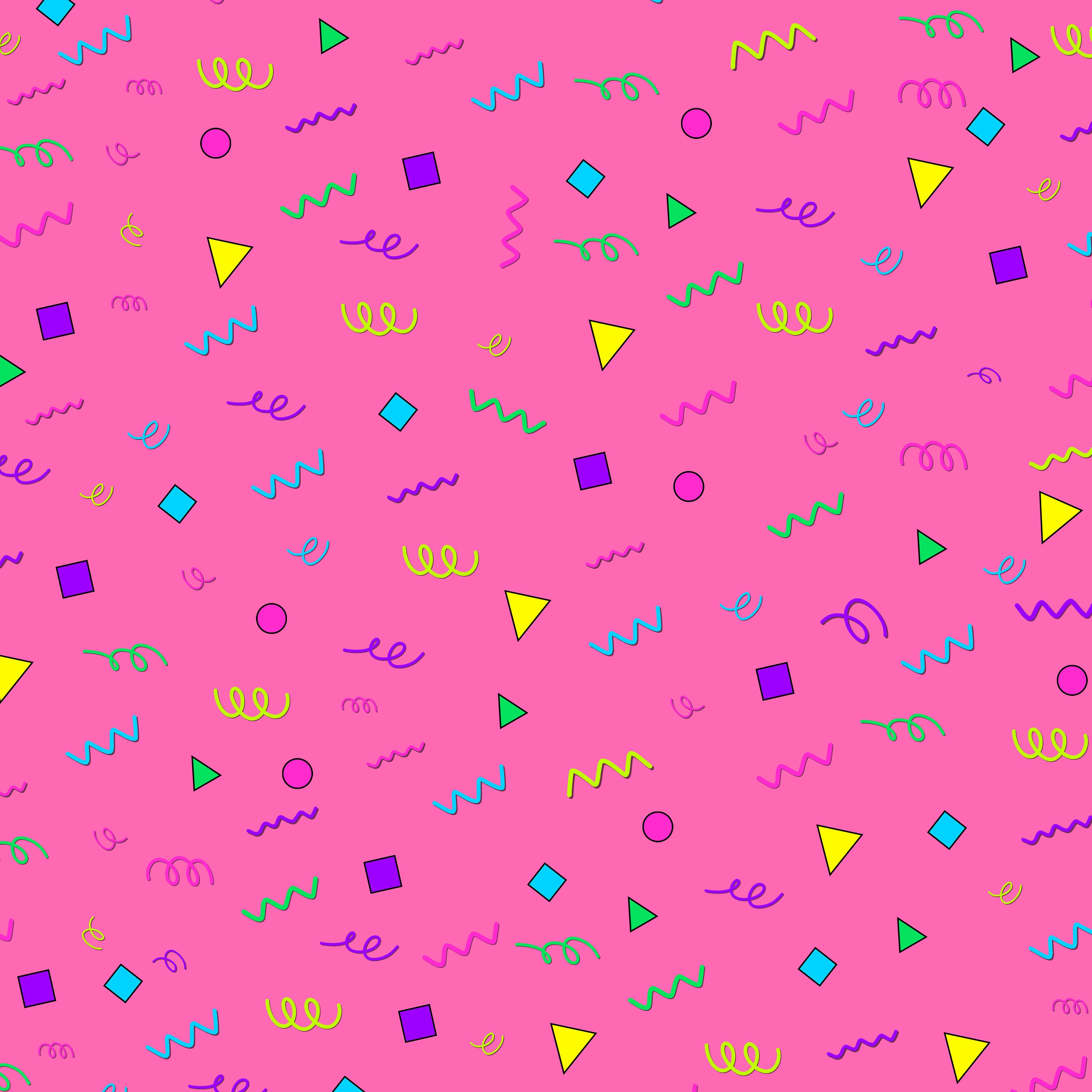 Hot Pink 90s Background | 90s Aesthetic | 90s Style | 90s Patterns ...