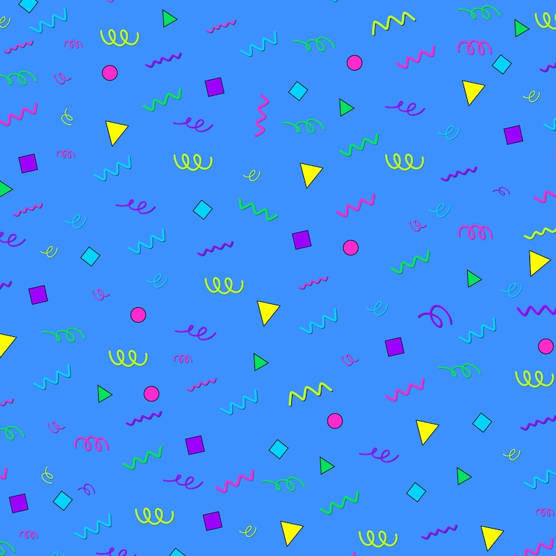 Blue 90s Background | Blue 90s Aesthetic | Blue 90s Style | 90s ...