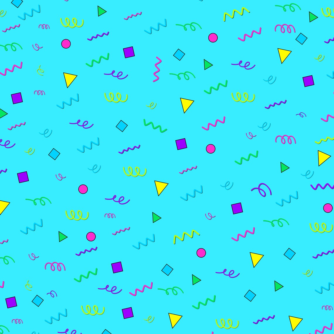 Neon Blue 90s Background | 90s Aesthetic | 90s Style | 90s Patterns ...