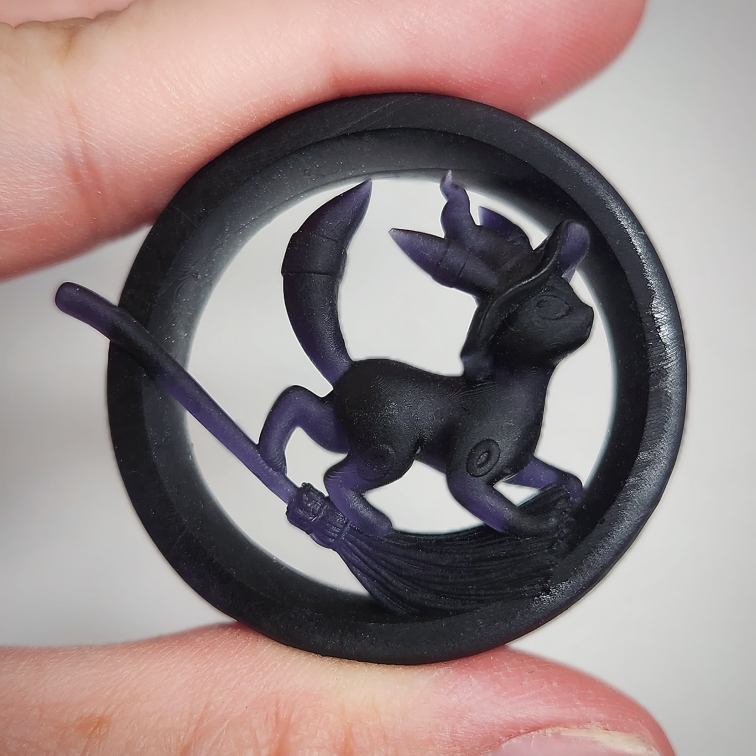 Halloween Anime Fox Tunnels, 3D Printed Plugs Double Flare for ...