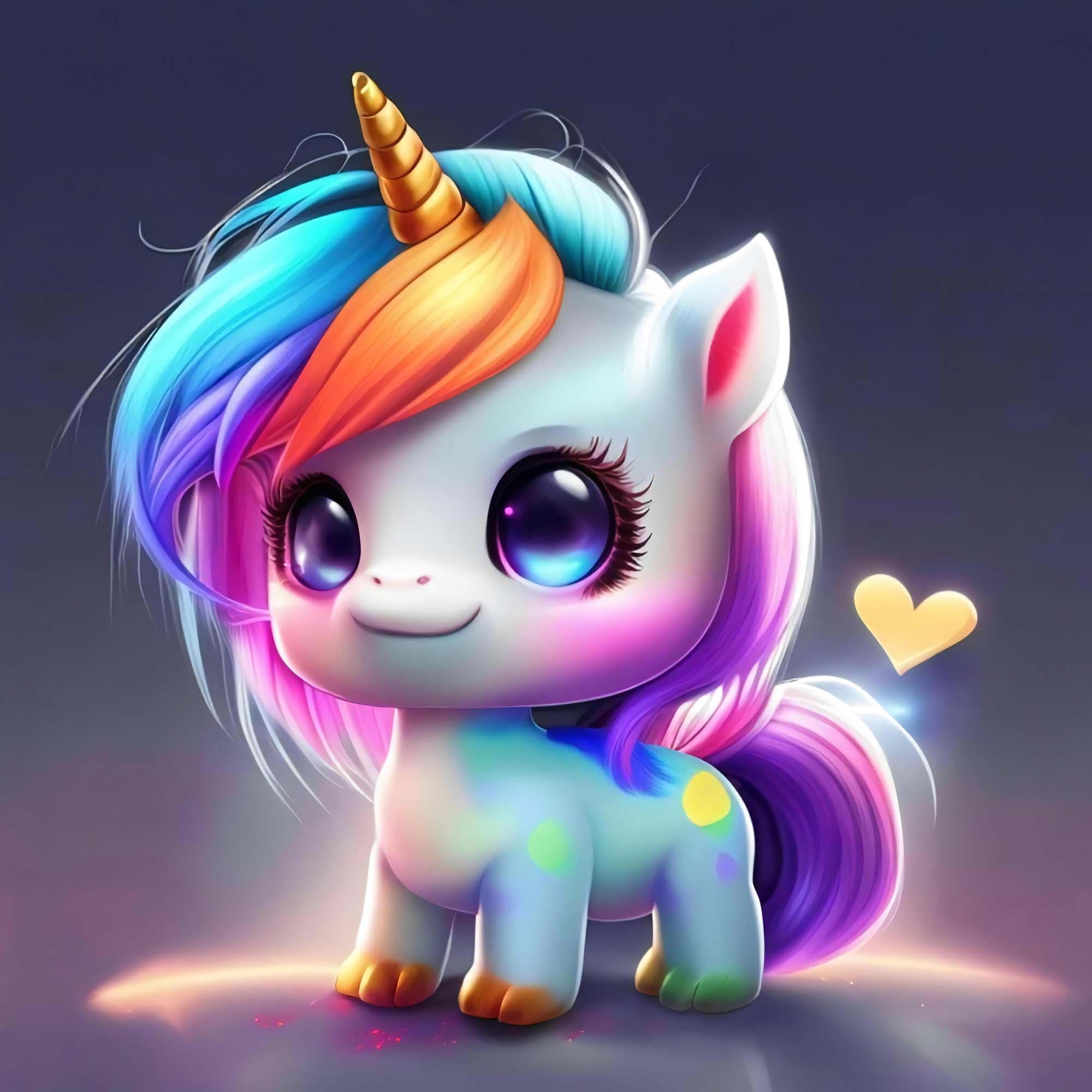 Children's Picture Unicorn Children's Poster Unicorn Poster Children's Picture Mural Children's ...