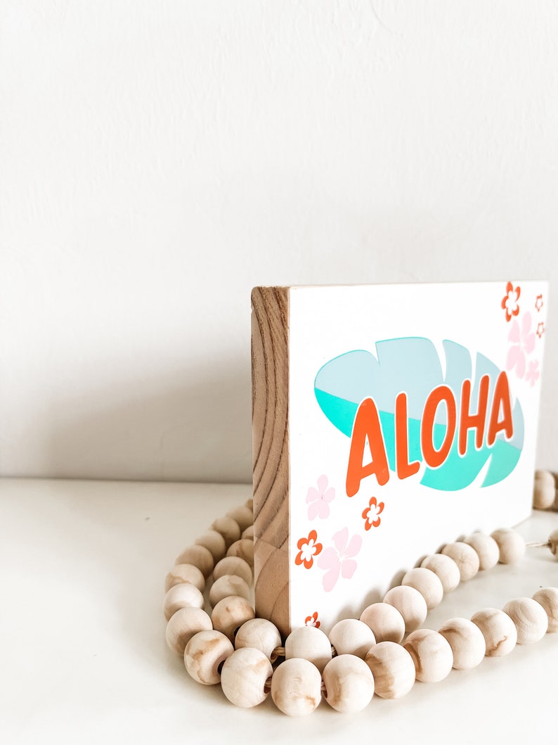 Aloha Beach Sign, Hawaiian Sign, Aloha Sign, Beach Sign, Beach House ...