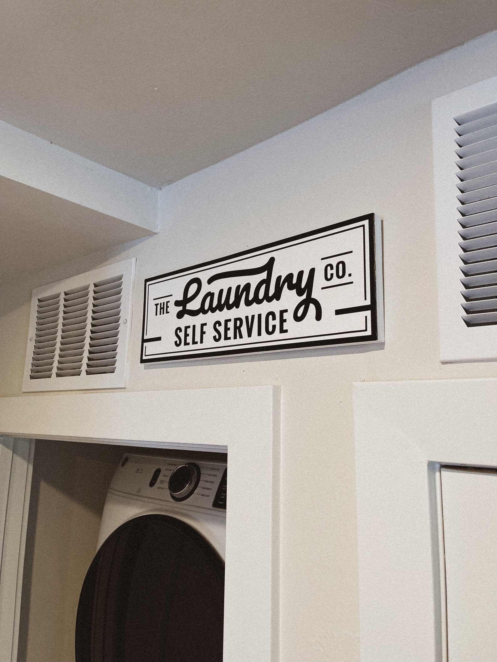 Laundry Sign, Laundry Room Sign, Home Decor, Farmhouse Sign, Farmhouse ...