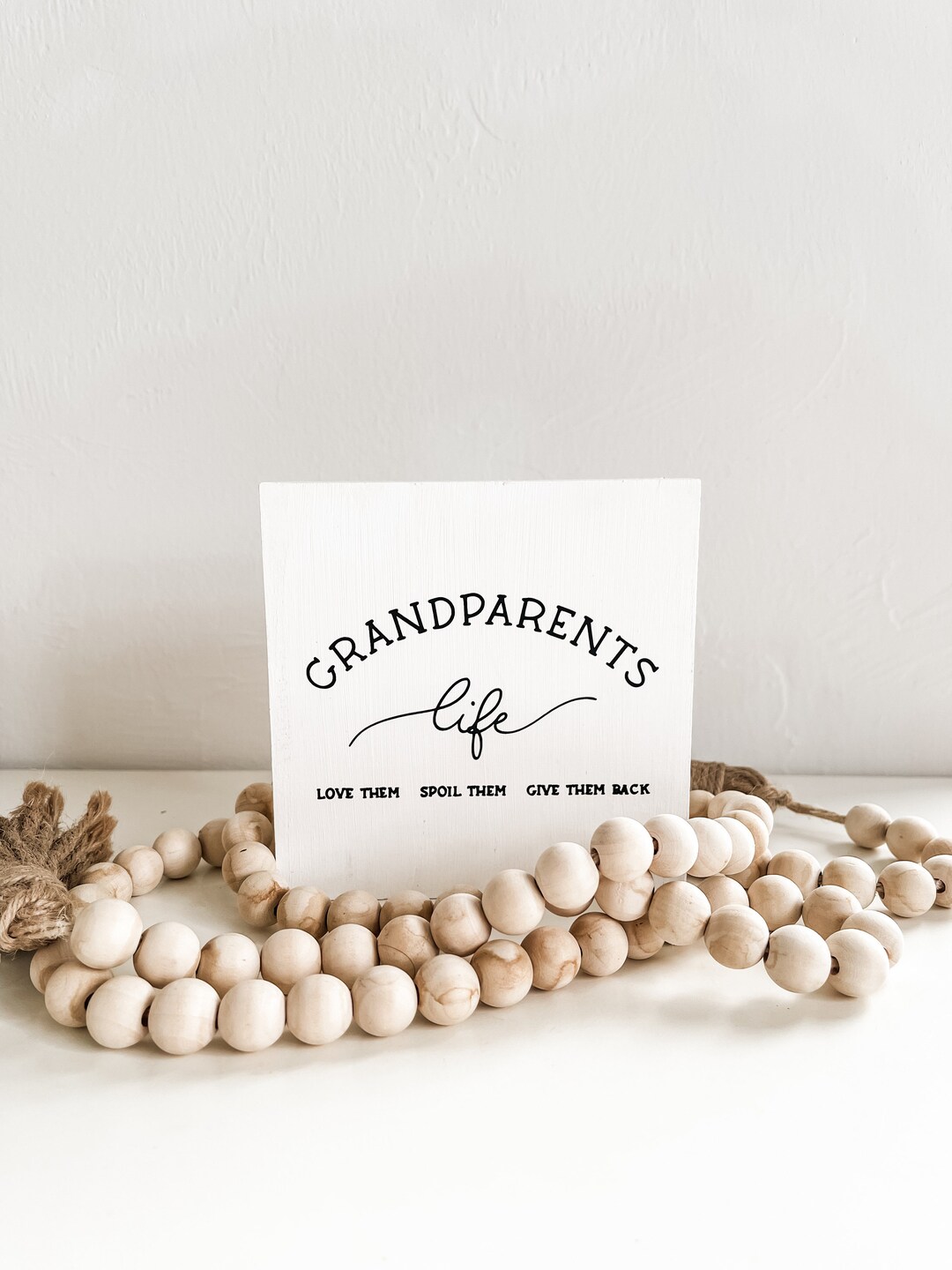 Grandparents Life Sign, Grandparents Gift, Gift, Grandma and Grandpa ...