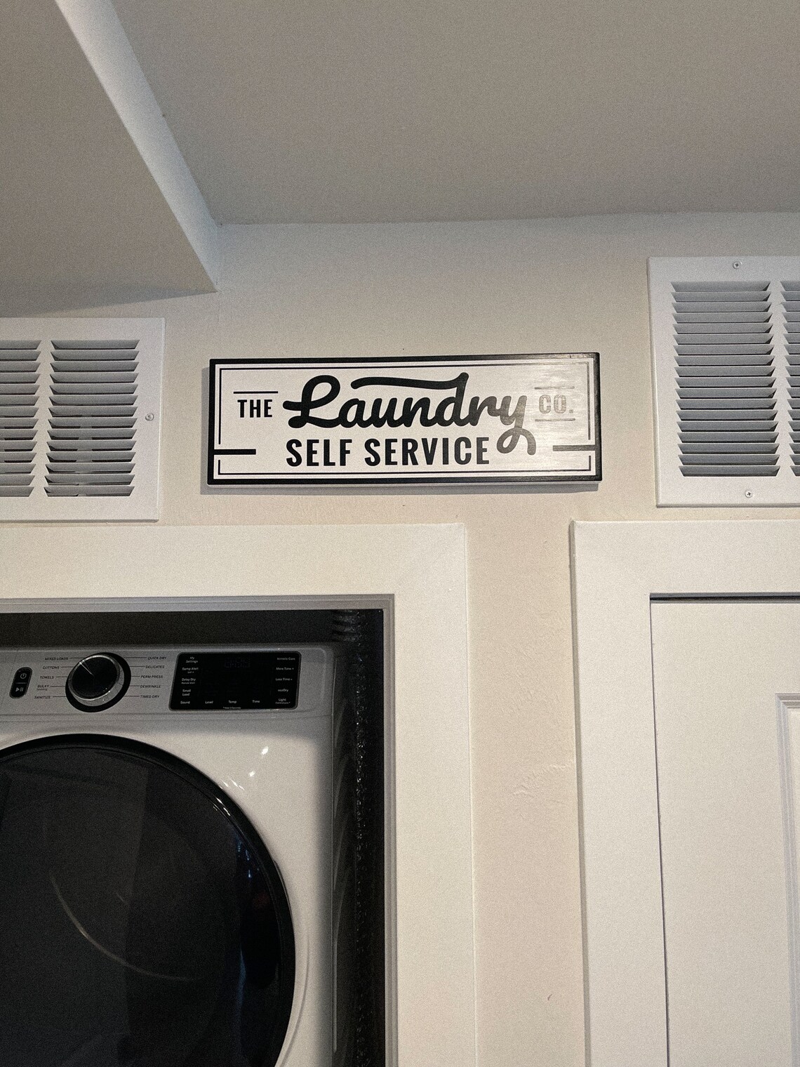 Laundry Sign, Laundry Room Sign, Home Decor, Farmhouse Sign, Farmhouse ...