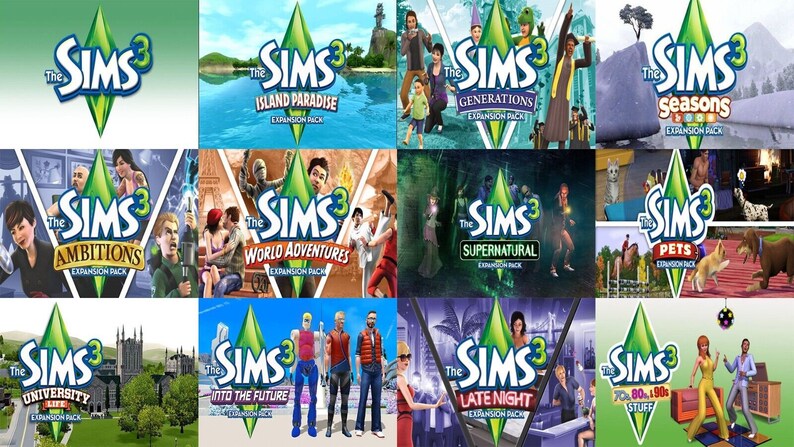 The Sims 3 Complete Collection PC Download - Etsy