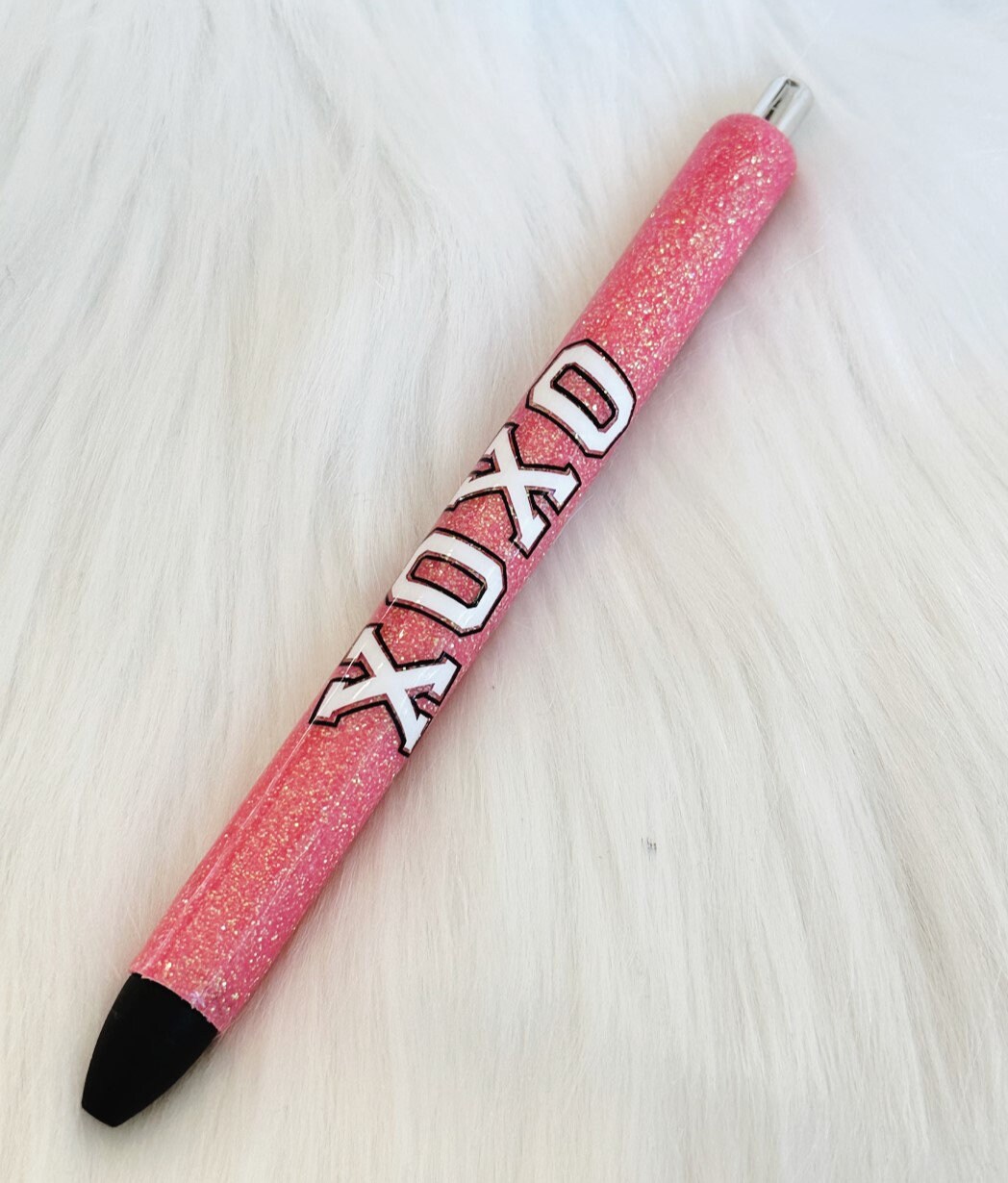 Valentine’s Day Inkjoy Gel Glitter Pen With XOXO Inscription in a ...