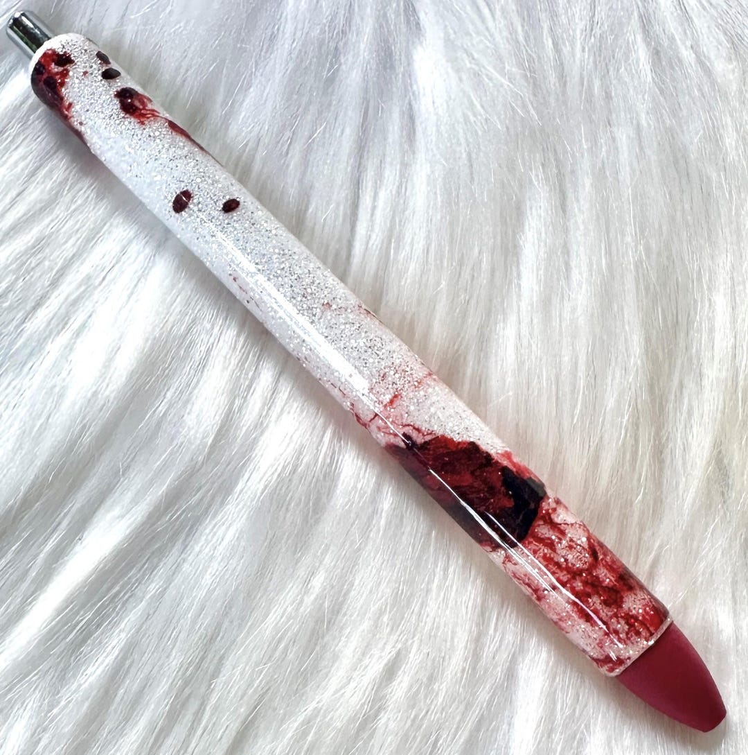Blood Themed Inkjoy Gel Glitter Gel Pen Vampire Pen for Halloween ...