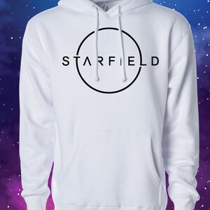 Starfield Hoodie With Constellation Logo on Back - Etsy