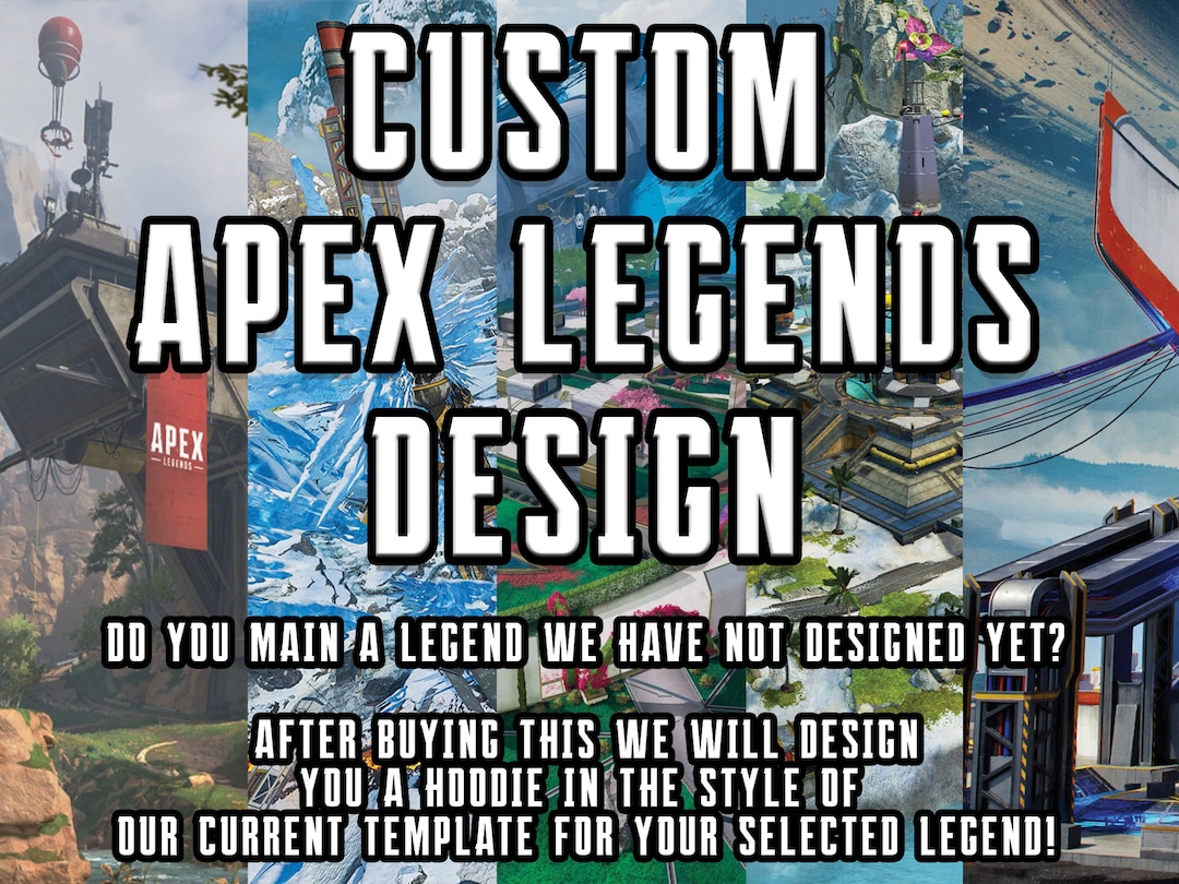 Custom Legend Design Apex Legends Hoodie - Etsy
