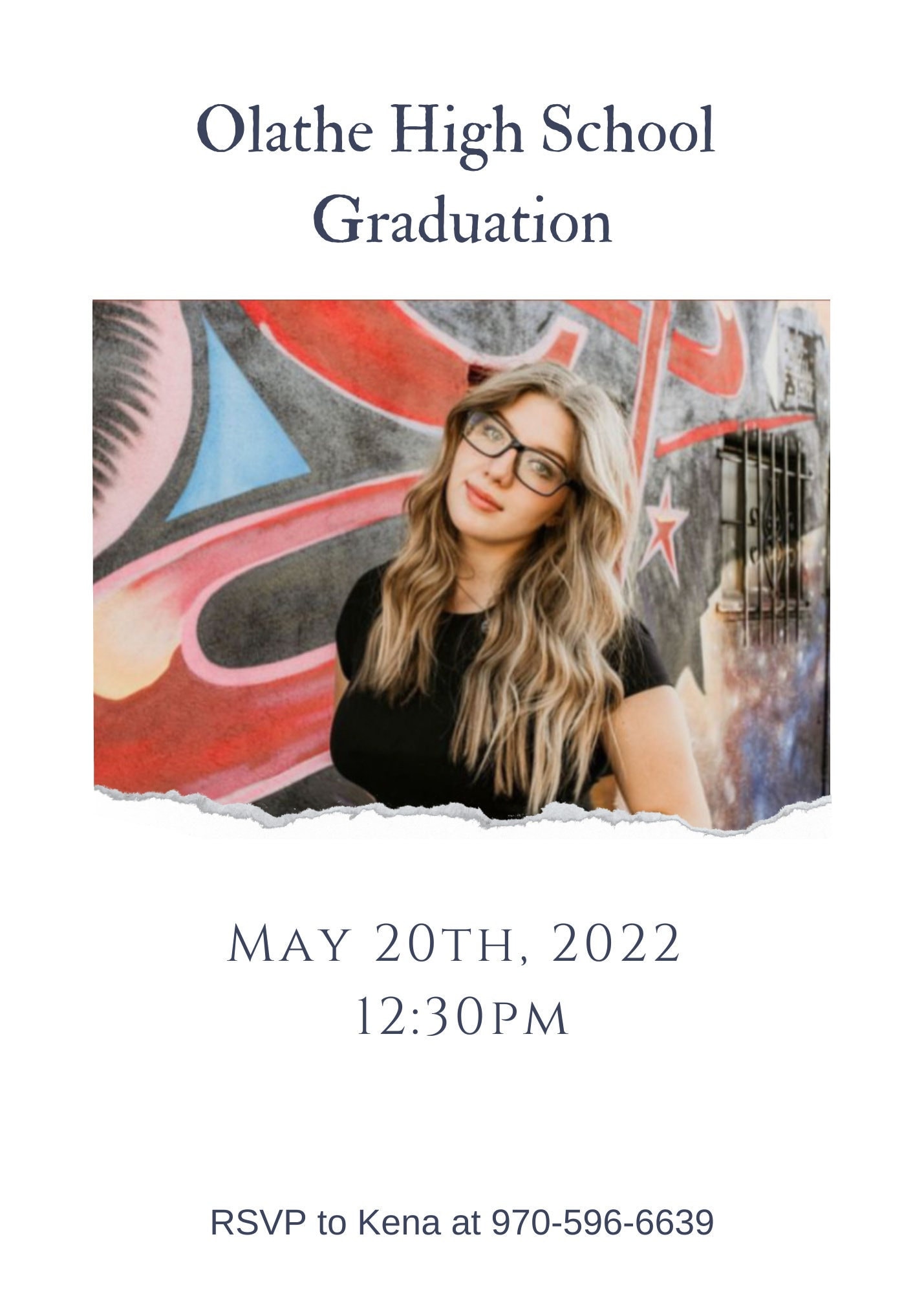 Photo Booth Strip Template, Graduation Card Canva, 100% Editable - Etsy