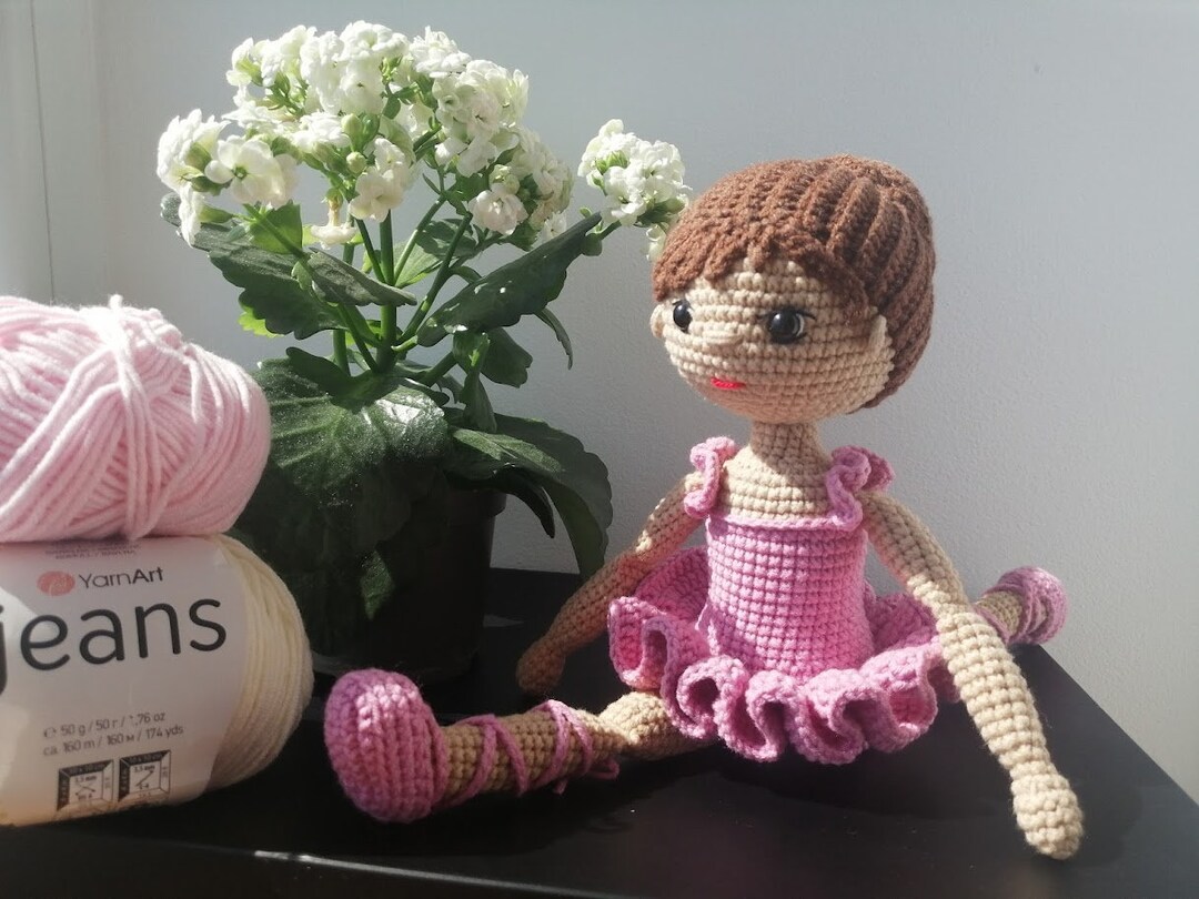 Ballerina Doll With Flexible Arms and Legs - Etsy