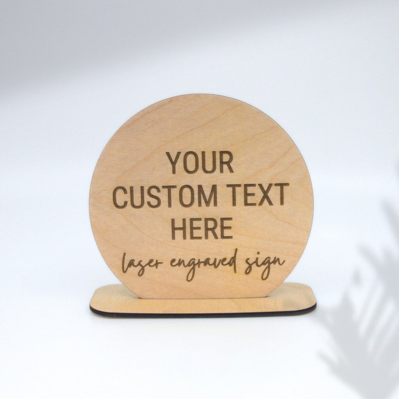 Custom Table Signs - Etsy
