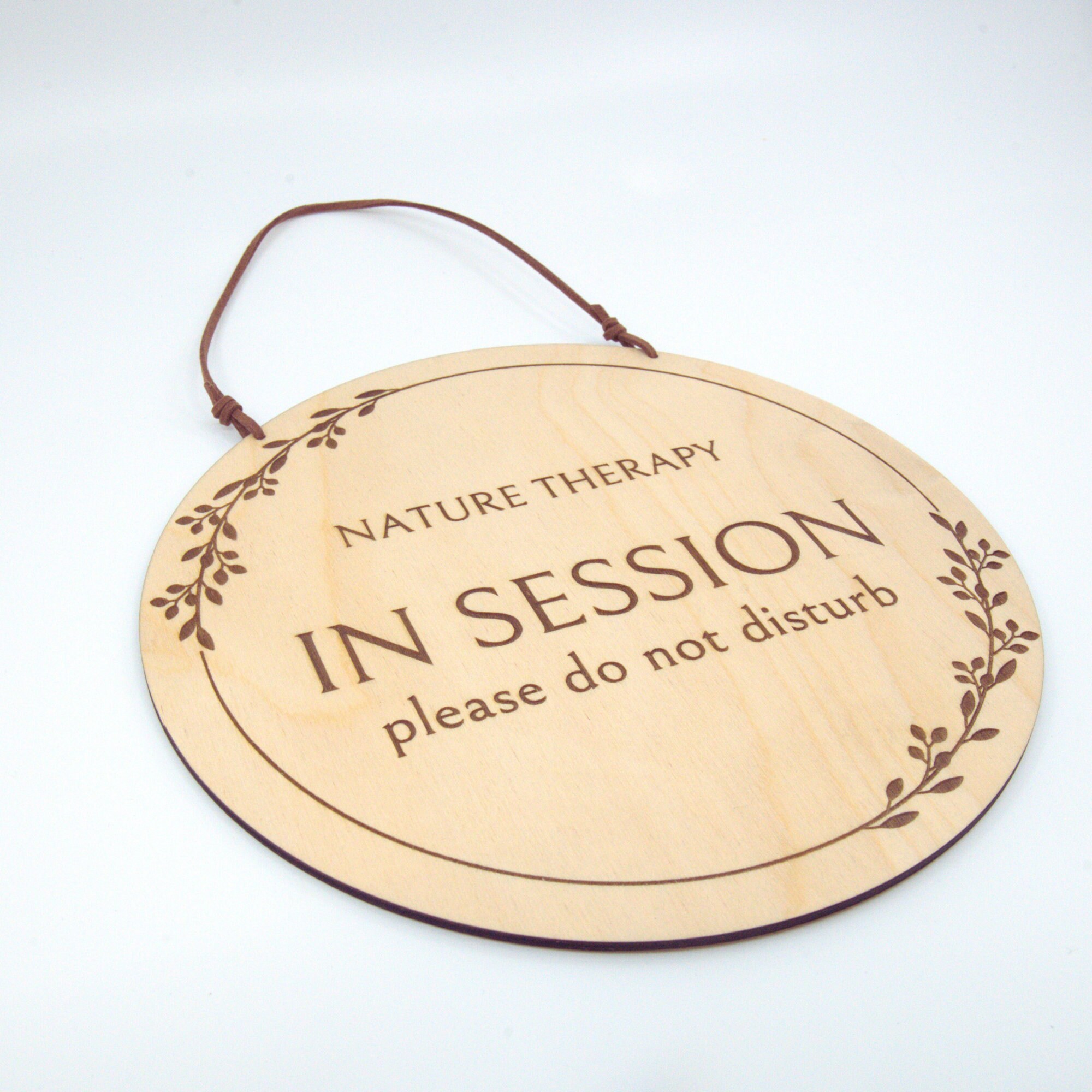 Reversible Welcome Sign in Session Sign for Office Door Sign - Etsy