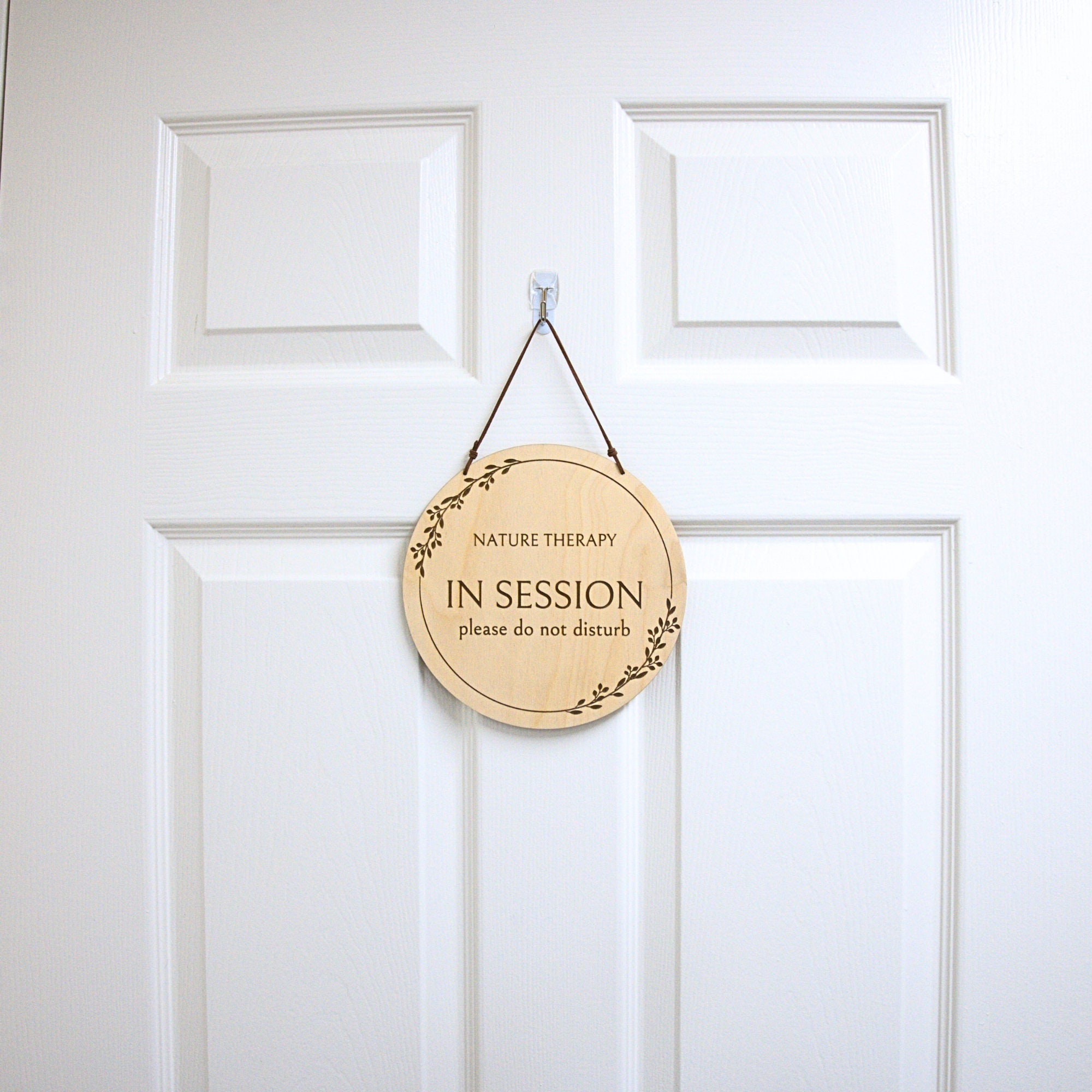 Reversible Welcome Sign in Session Sign for Office Door Sign - Etsy