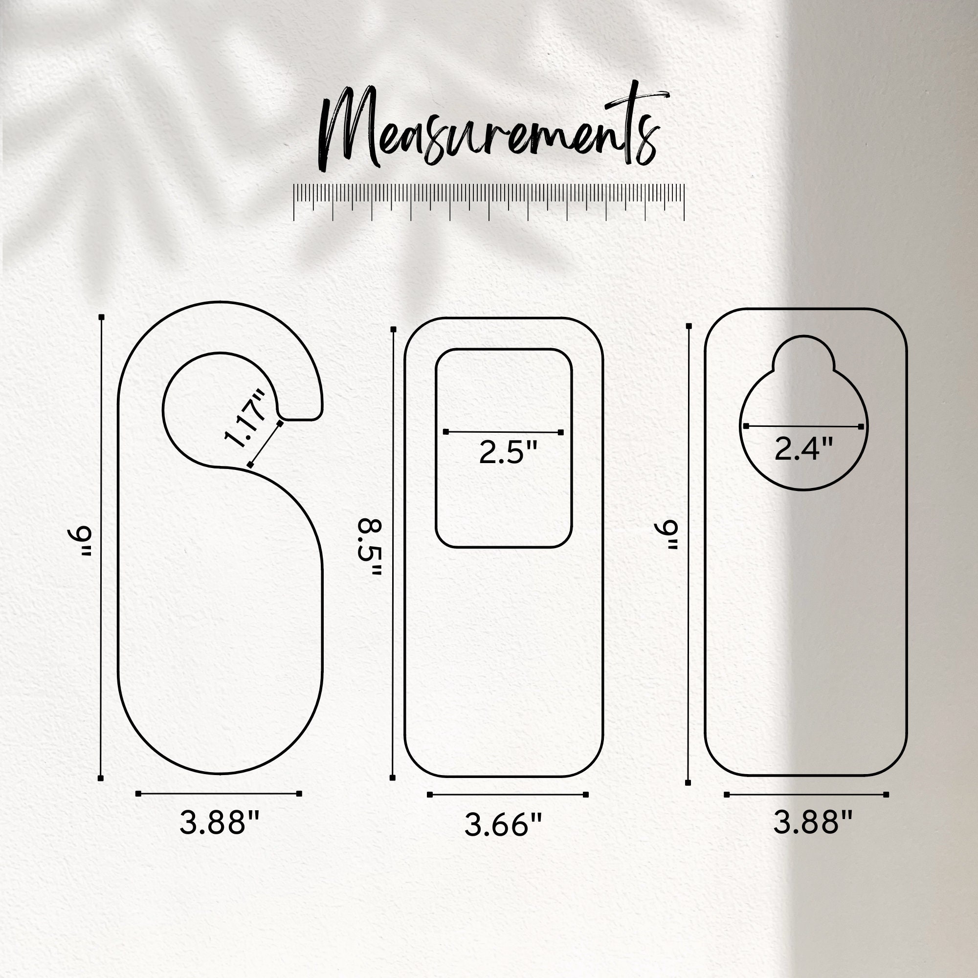 Custom Double Sided Door Knob Hanging Sign Personalized Office - Etsy