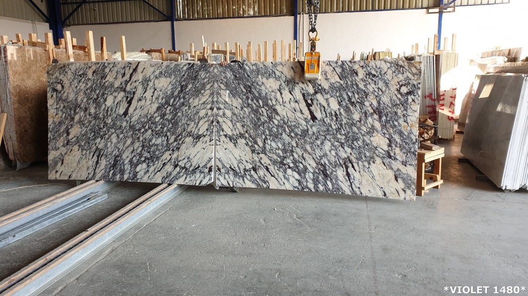 Natural Marble Stone Sample: Calacatta Viola, Carrara (5”x5”) - Etsy