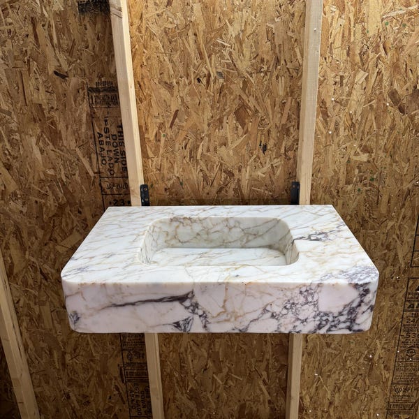 Wall Mount Marble Sink - Etsy