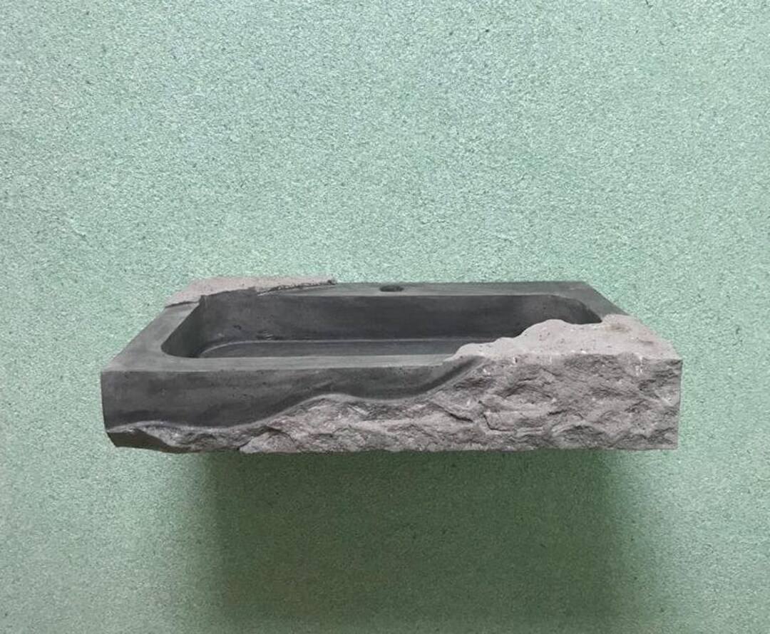 Black Basalt Marble Basin, Bathroom Sink, Black Basalt Natural Stone Sink, Special Order Basin ...