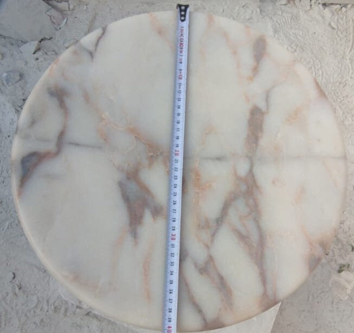 Calacatta Viola Marble Plinth Coffee Table: Italian Design - Etsy