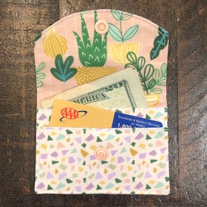 HOUSE PLANTS - Mini Wallet | Small Fabric Wallet | Card Wallet | Travel ...