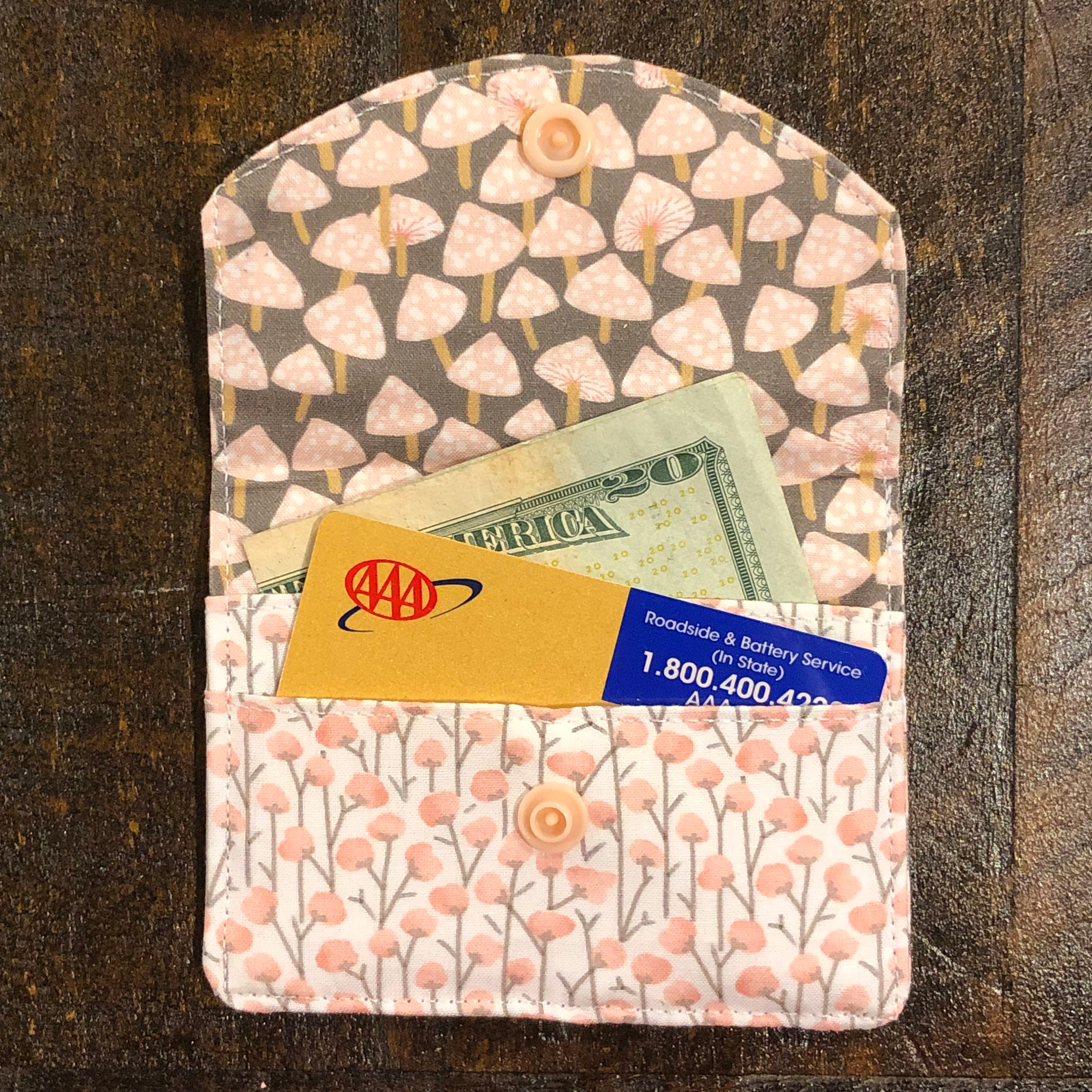 TOADSTOOLS Mini Wallet Small Fabric Wallet Card Wallet Travel Wallet ...