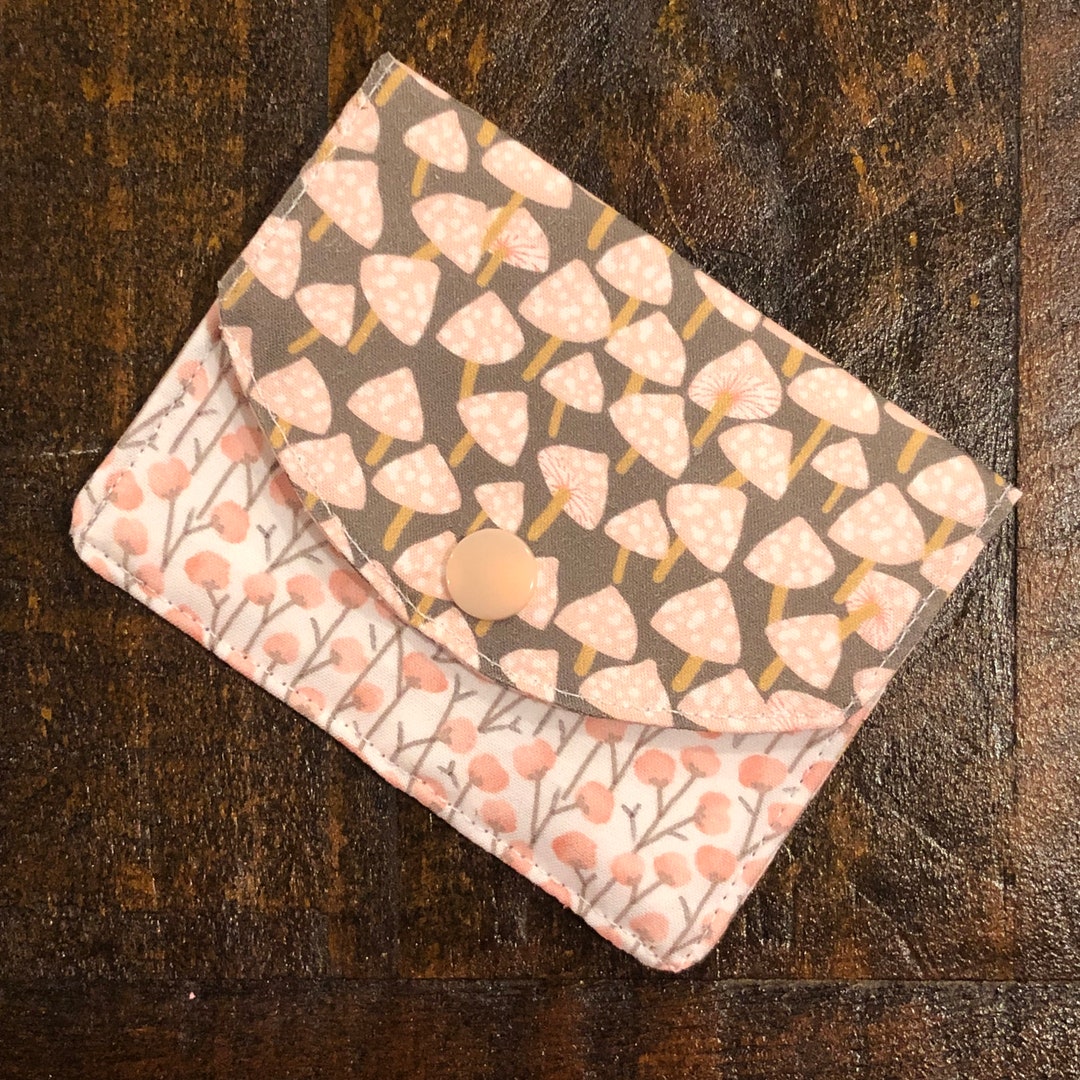 TOADSTOOLS - Mini Wallet | Small Fabric Wallet | Card Wallet | Travel ...