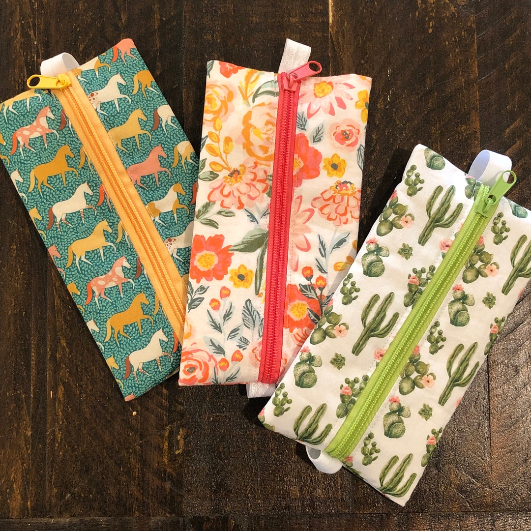 ZIPPER PENCIL POUCH - Elastic Zipper Pencil Pouch | Pencil Pouch ...