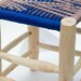 Traditional Moroccan Chair, Handcrafted From Natural Wood With a Seat ...