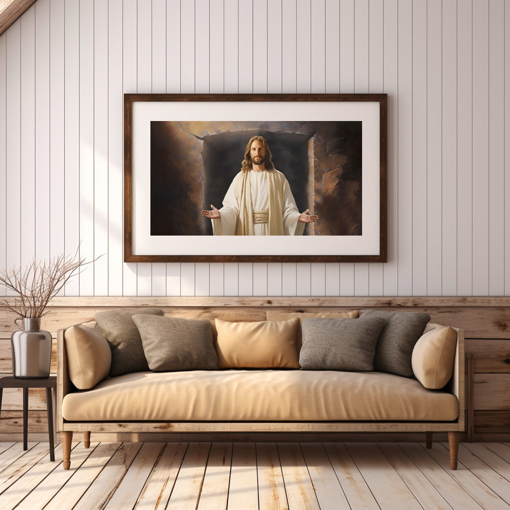 Roll the Stone Away Jesus Christ Risen From the Dead Christs ...