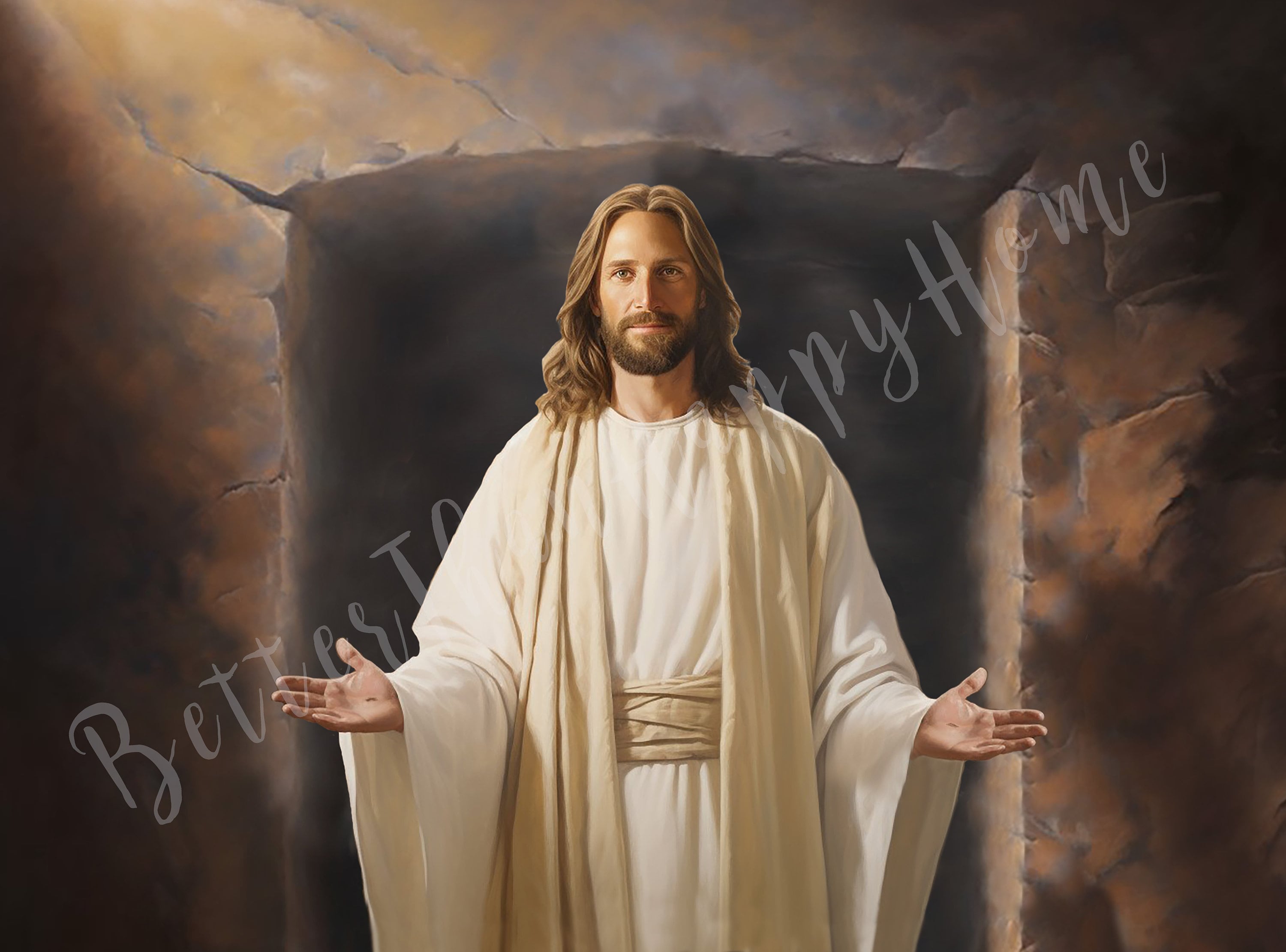 Roll the Stone Away Jesus Christ Risen From the Dead Christs ...