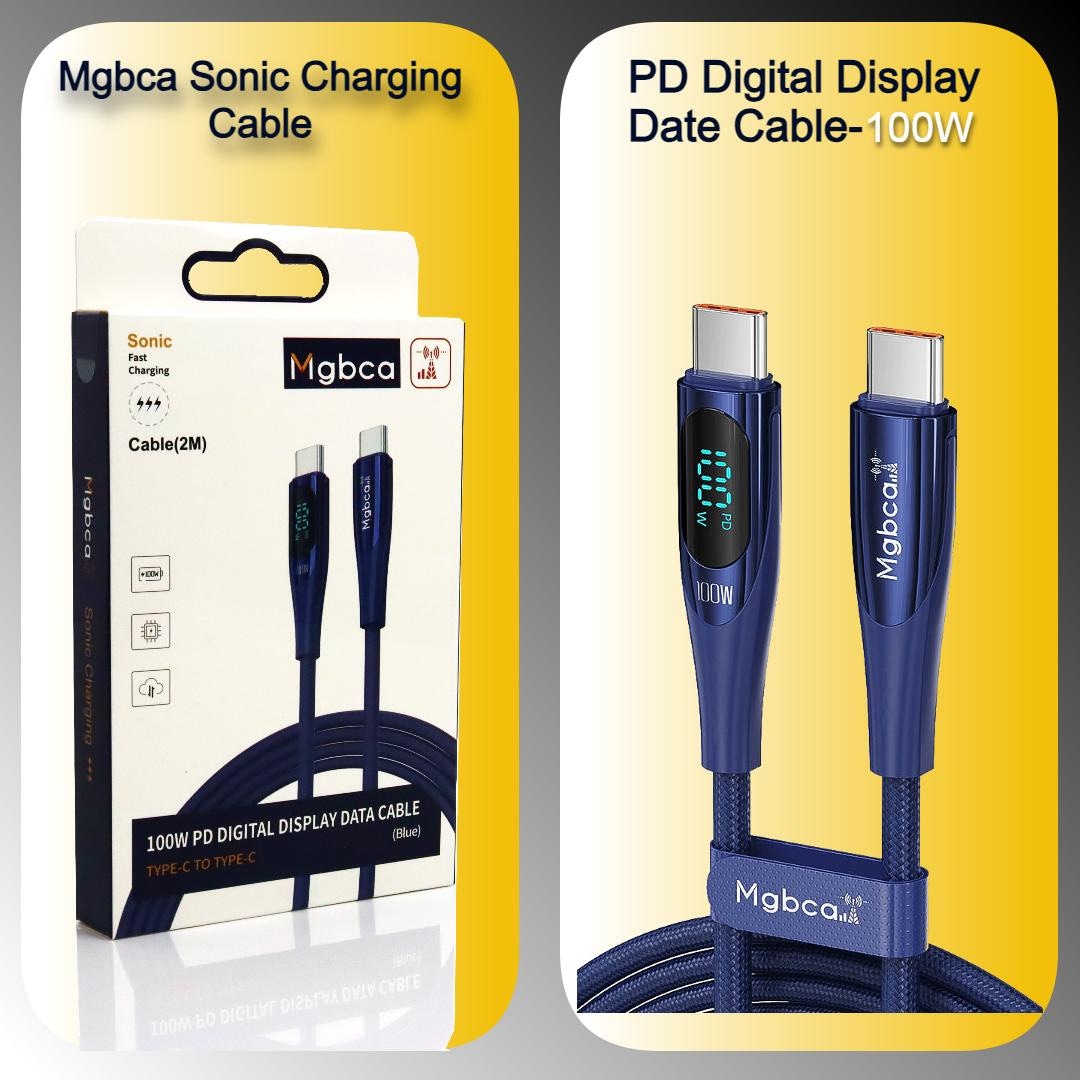 Mgbca Sonic Fast Charge USB-C Cable for Motorola Moto G Pure, 100W ...