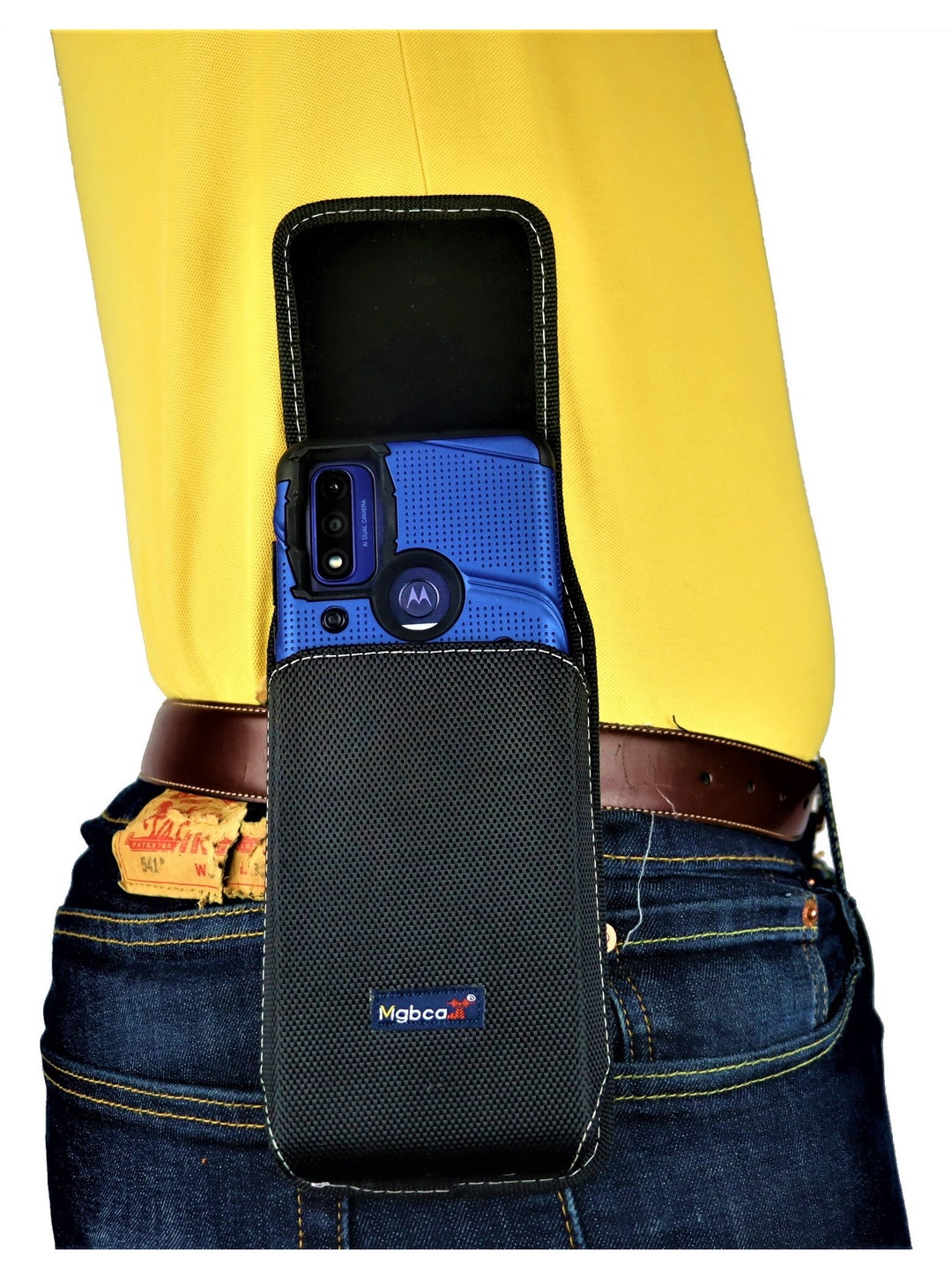 Mgbca Nylon Phone Holster Pouch for Motorola Moto G Stylus 5G 2024 2023 ...