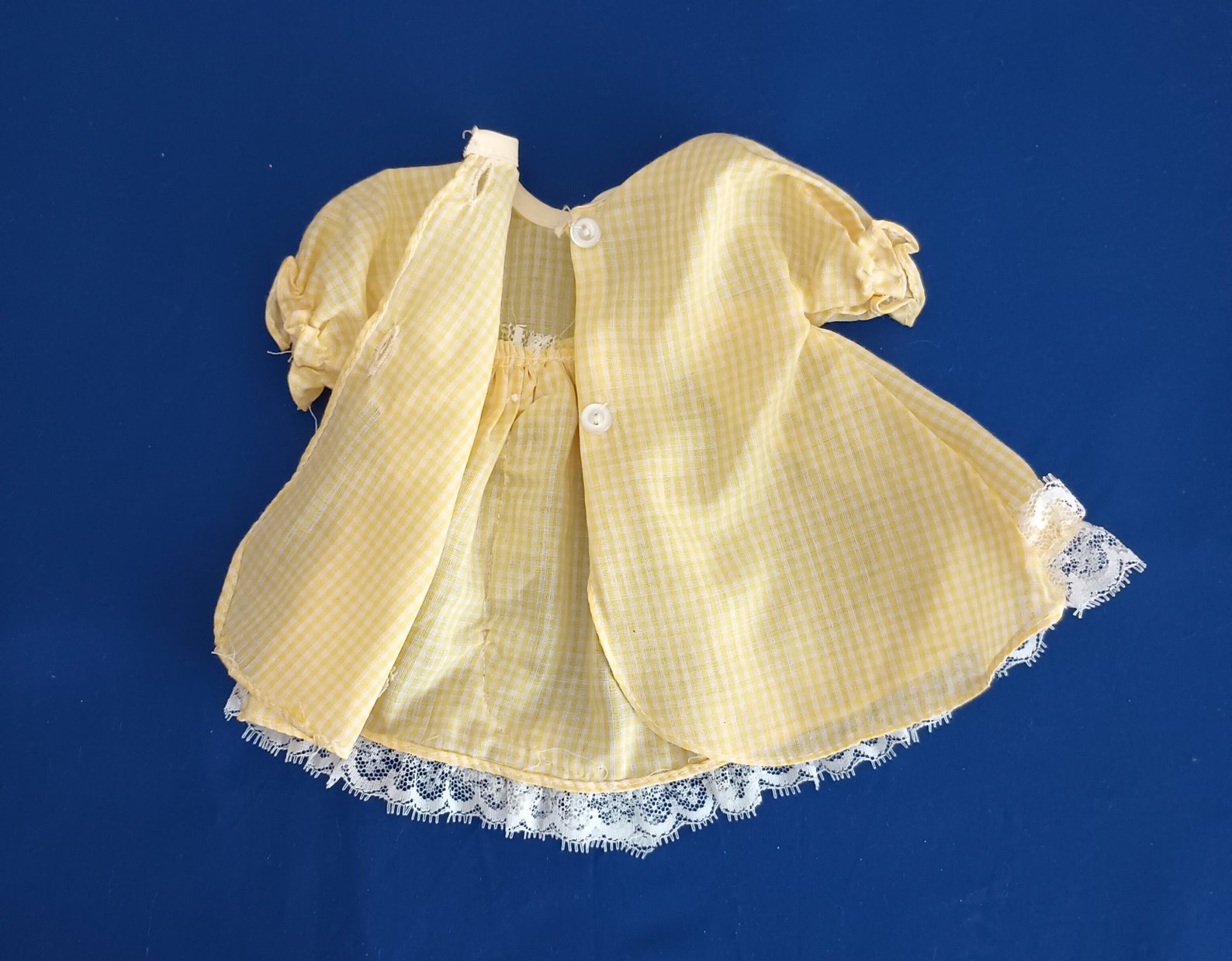 Vintage Yellow Dress Will Fit a Doll of Approximately 12-14 Inches - Etsy