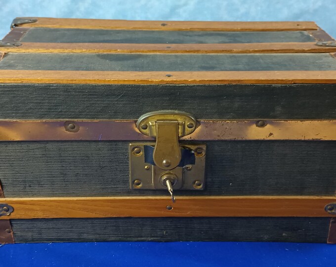 Antique Doll Trunk - Etsy