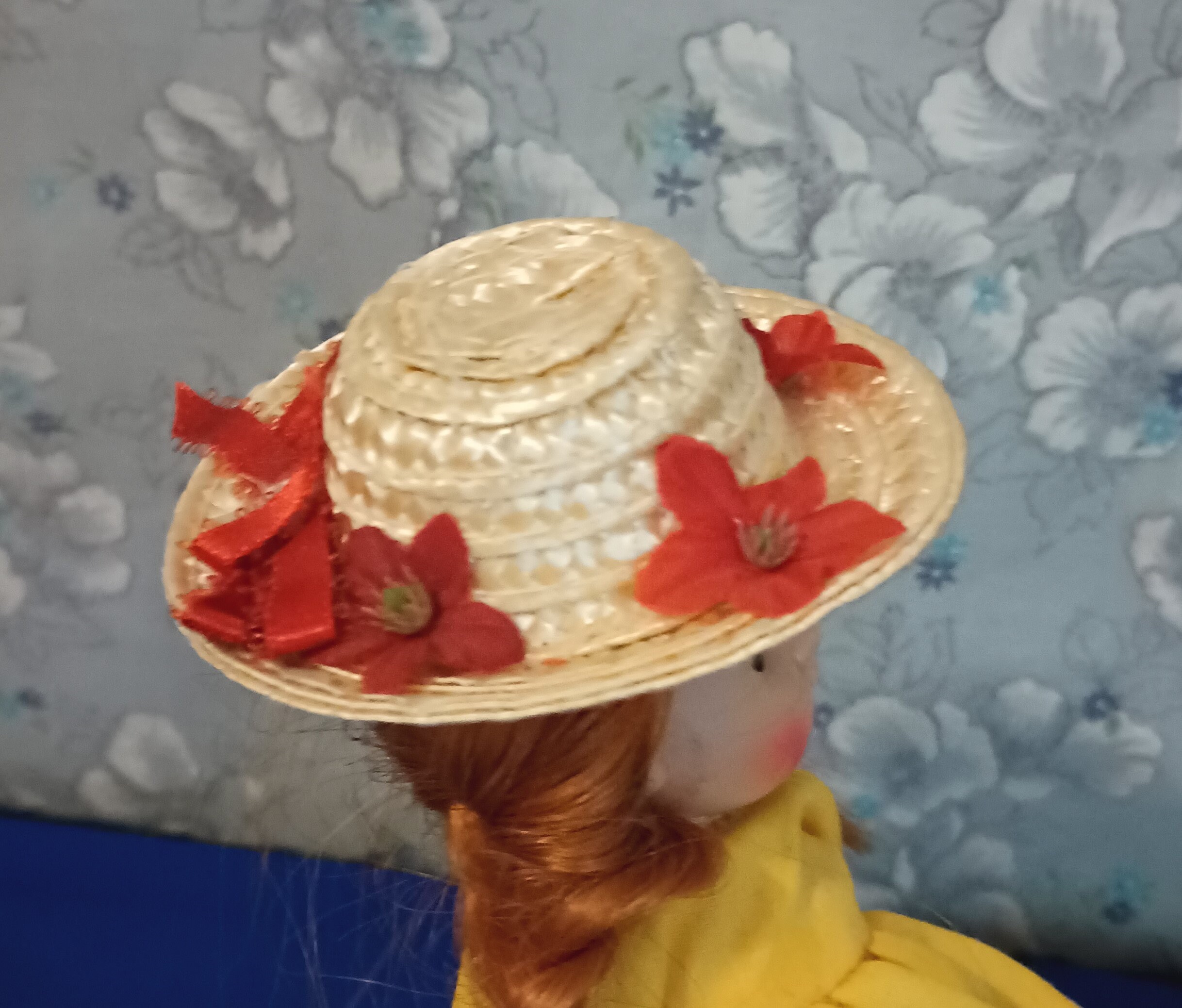 Small Vintage Doll Hat for 5-1/2 Head - Etsy