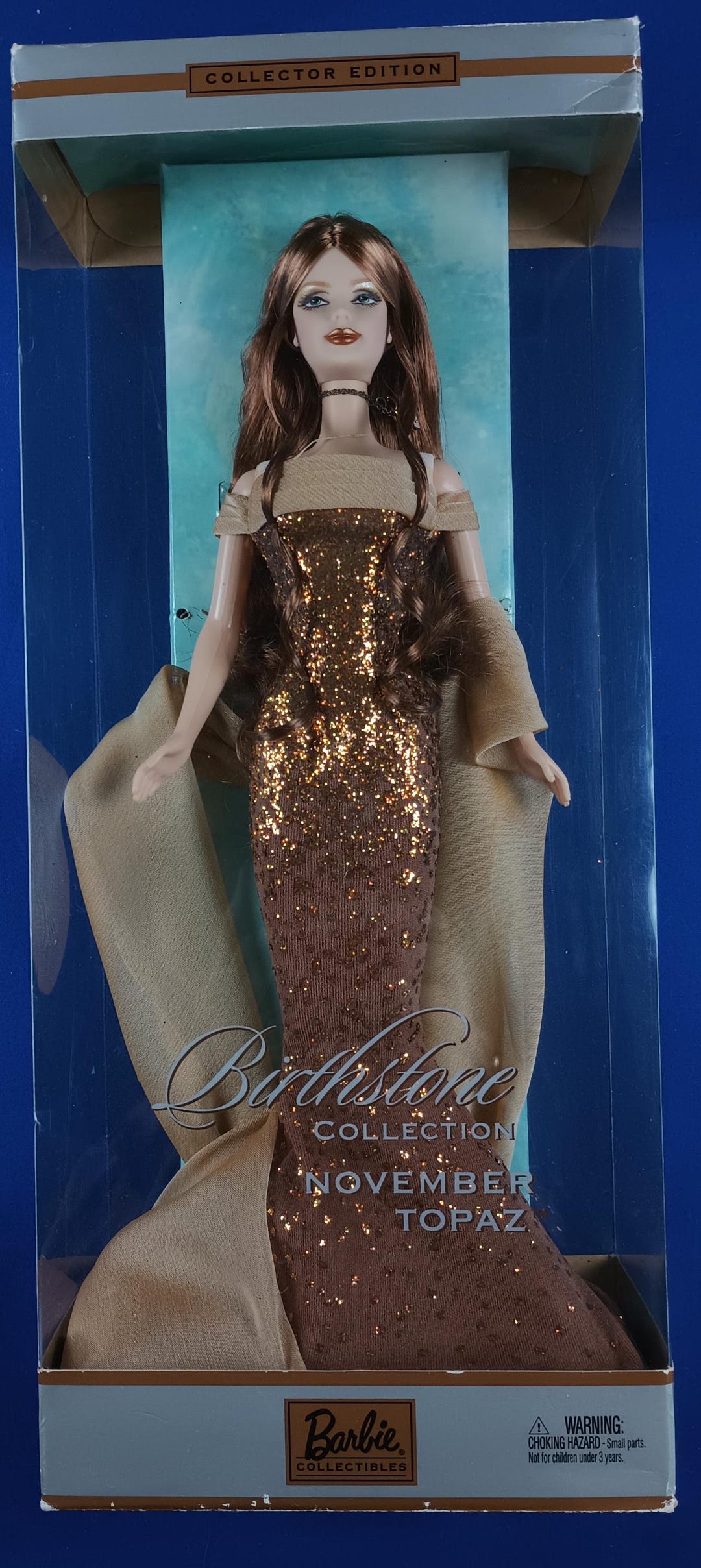 Barbie Birthstone Topaz November in Original Box 2002 - Etsy