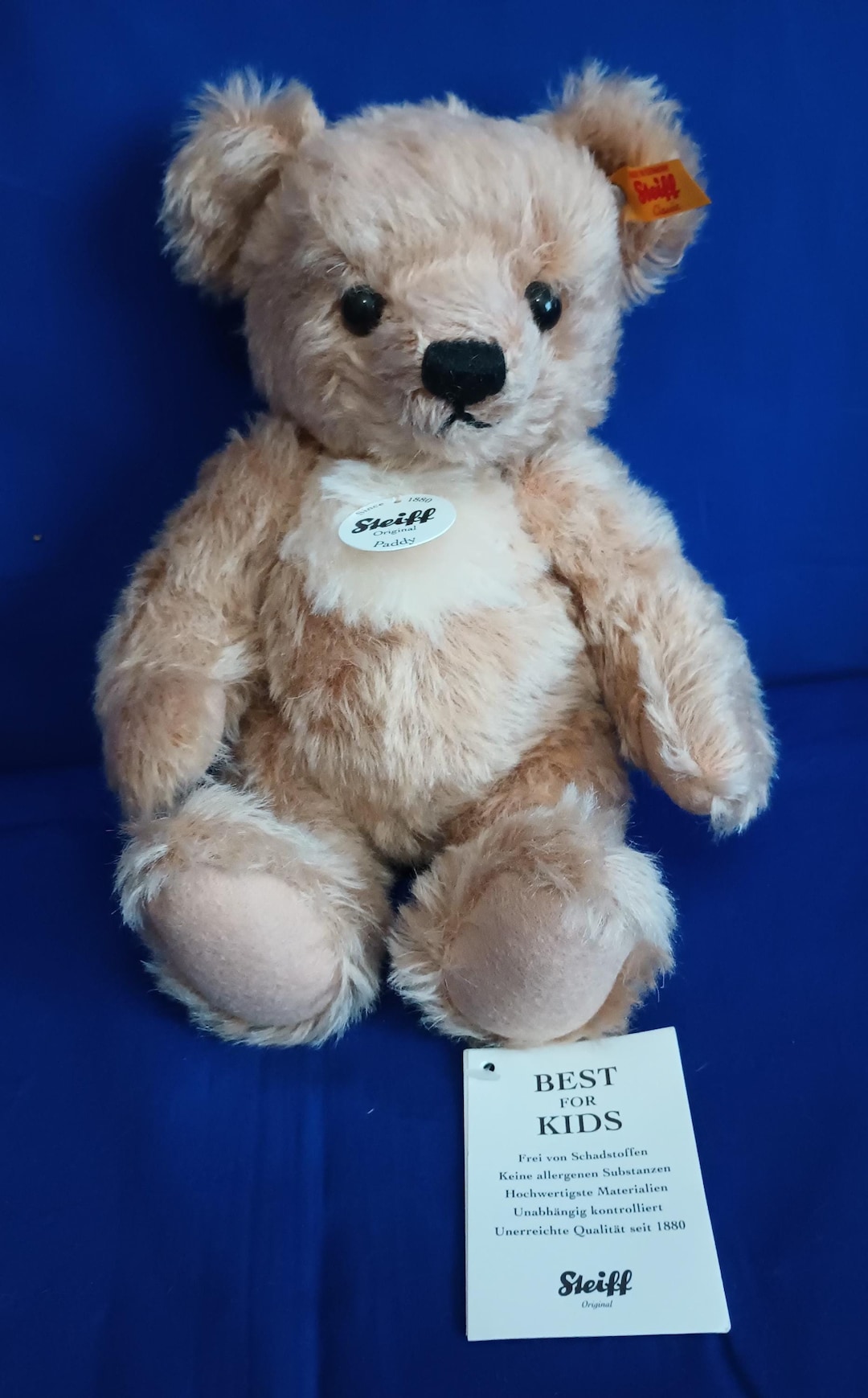 Vintage Steiff Paddy Teddy Bear 027178 - Etsy