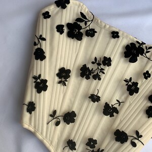 Fairy Tale Corset Custom Satin Basque Waist Top Elegant Vintage Corset ...