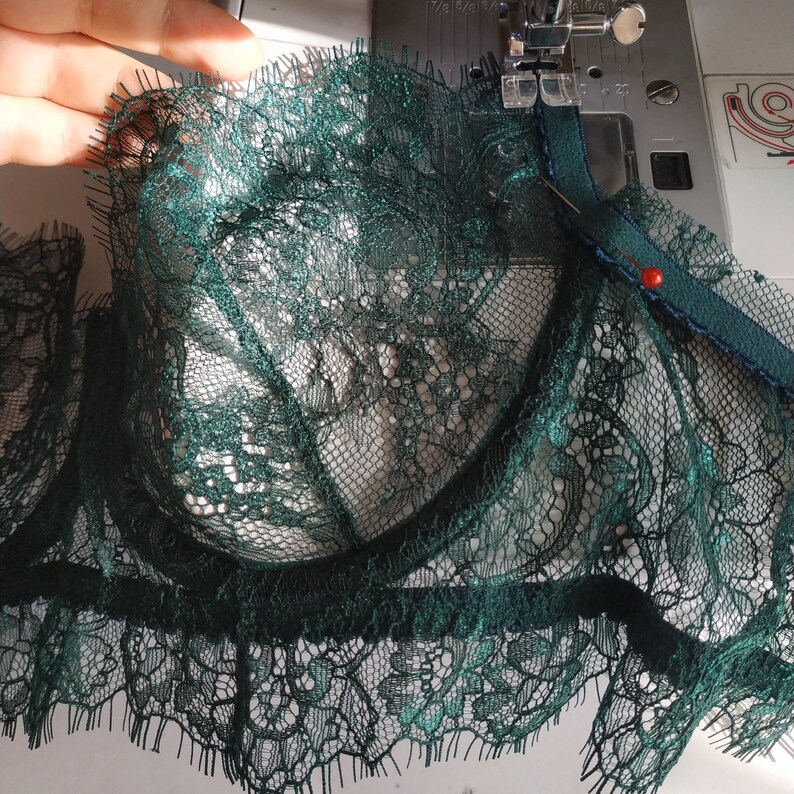 Emerald Lingerie Set Lace Lingerie Set Green Lingerie Set Luxury ...