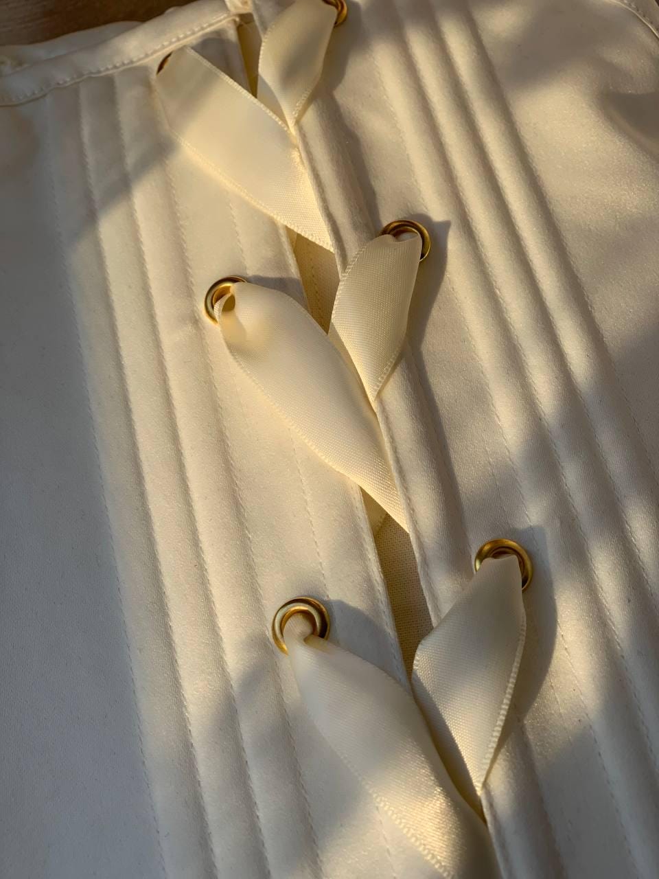 Fairy Tale Corset Custom Vintage Beige Corset Basque Waist Wedding ...