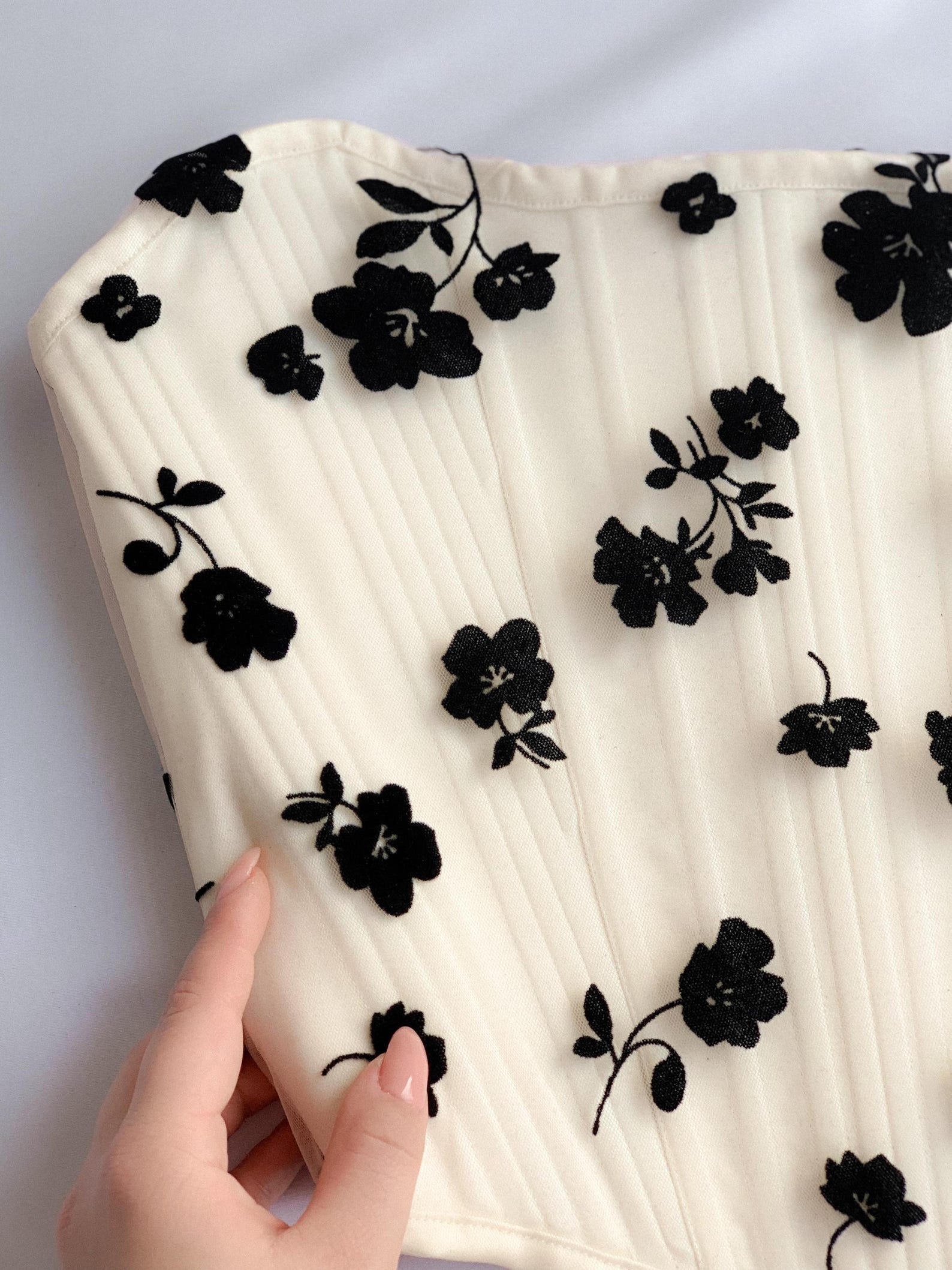 Fairy Tale Corset Custom Satin Basque Waist Top Elegant Vintage Corset ...